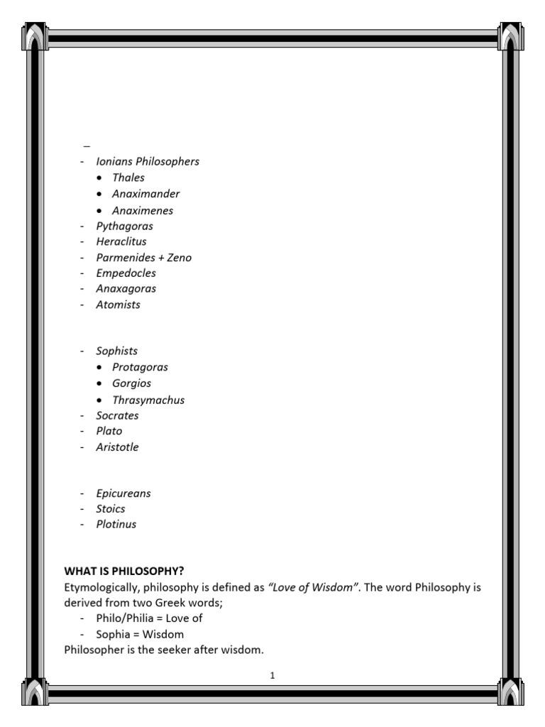 Overview of Ancient Philosophy | PDF | Socrates | Plato