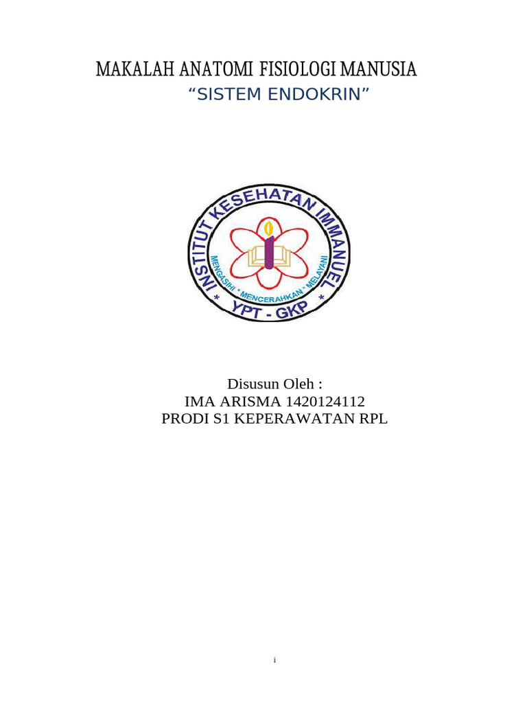 Sistem Endokrin: Anatomi dan Fisiologi | PDF
