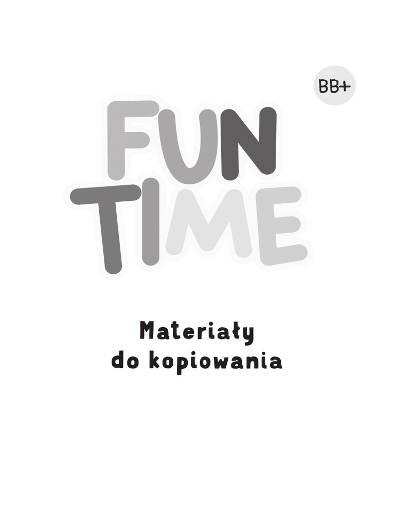 Materialy Do Kopiowania Funtime BB | PDF