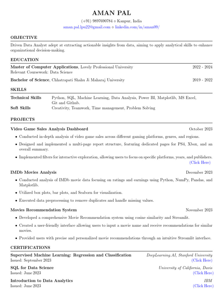 FAANGPath Simple Template | PDF | Data Science | Data Analysis