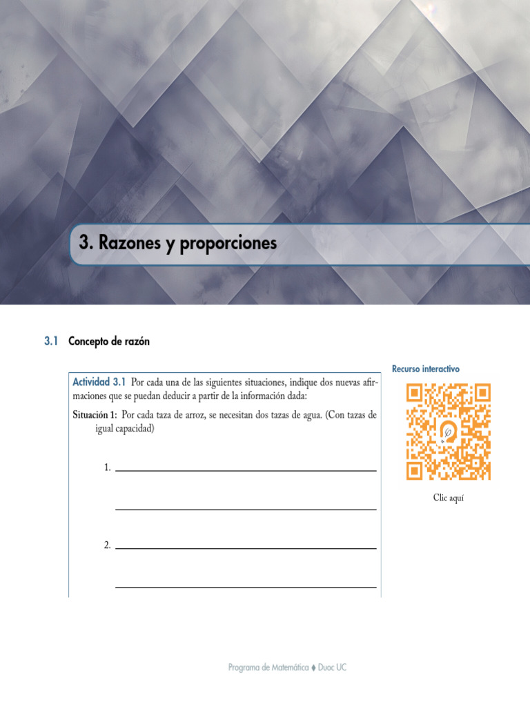 G3 Razones y Proporciones | PDF | Porcentaje