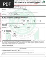 Unisa Address Change Form DSAR03 | PDF