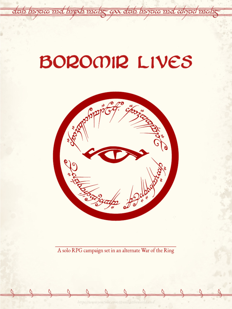Boromir Lives v1 | PDF | The Lord Of The Rings | Middle Earth Books