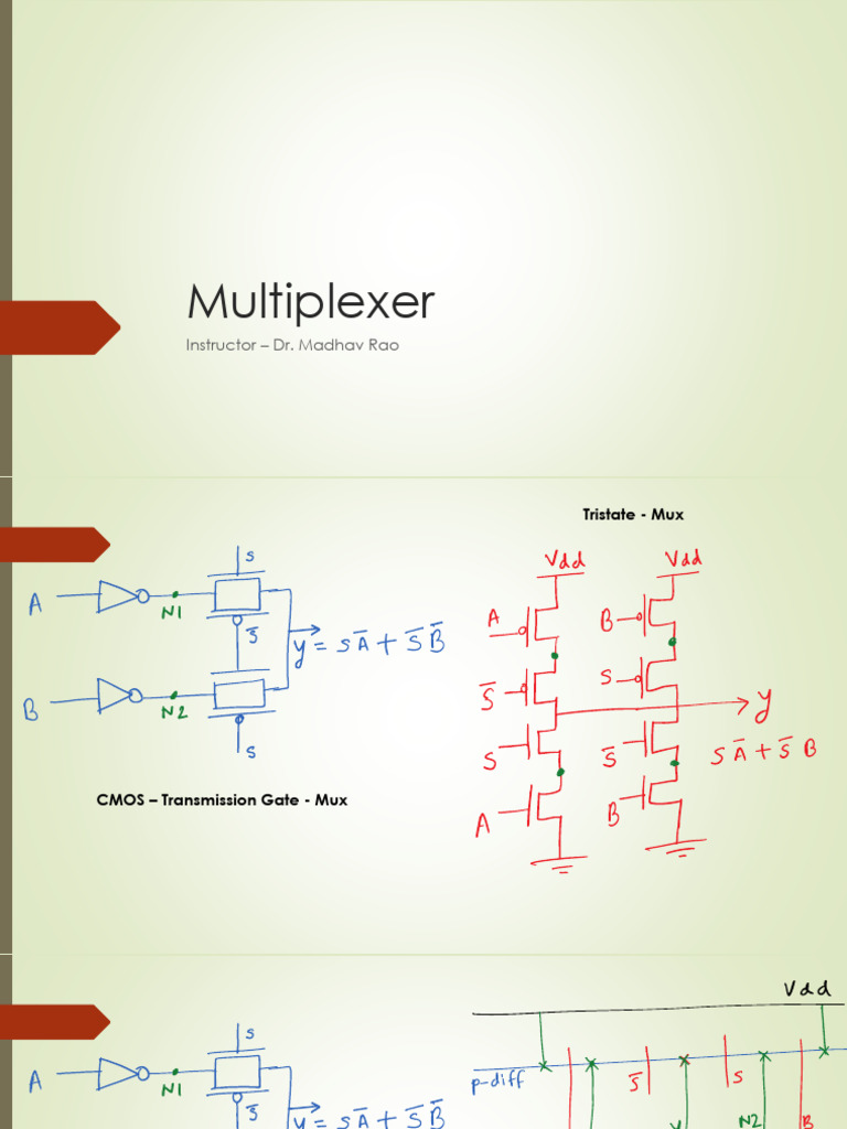 Lecture28 Mux | PDF