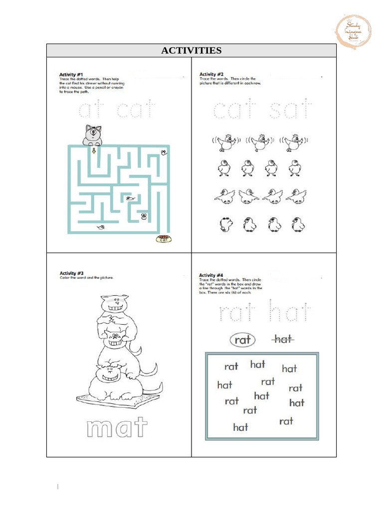 Activities Tute Reading 1 | PDF