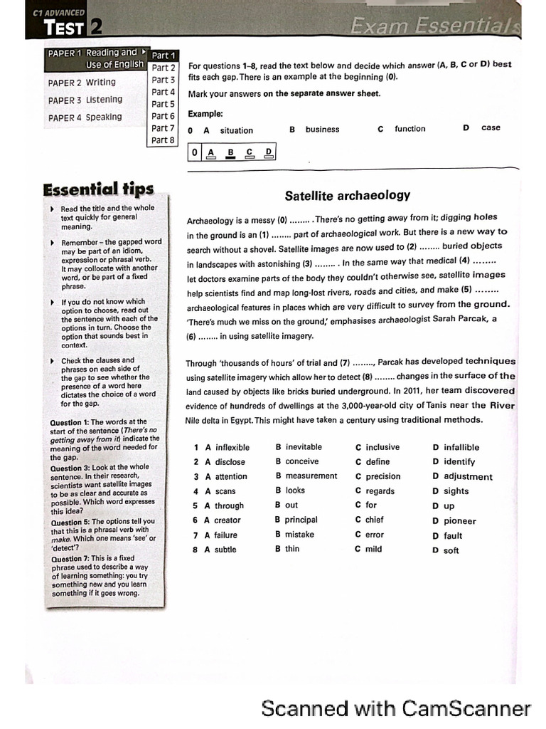 Mock Exam 2 CAE | PDF