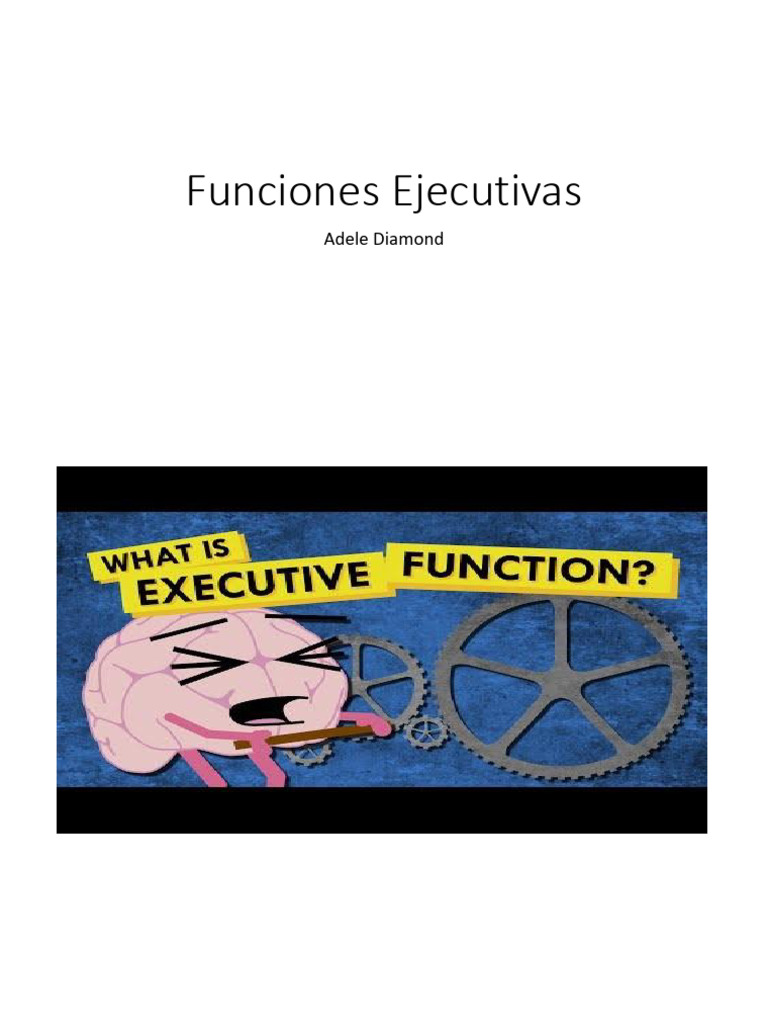 Funciones Ejecutivas | PDF