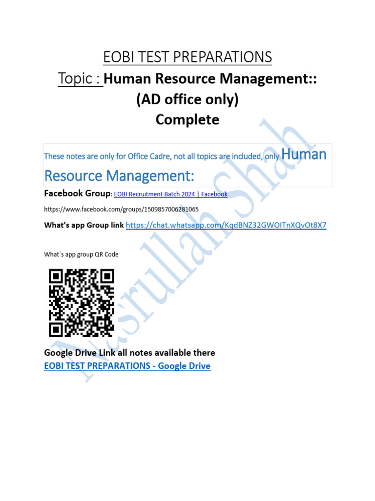 Human Resource Management AD Offcie Only | PDF | Employee Retention ...