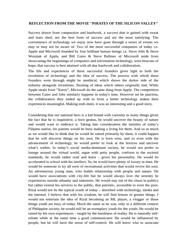 Pirates of The Silicon Valley | PDF