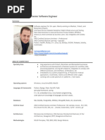 Erik Cupsa: Software Developer Resume | PDF | Postgre Sql | Microsoft Azure