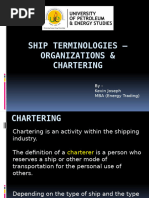Chartering Terms and Abbreviations Guide | PDF | Cargo | Ships