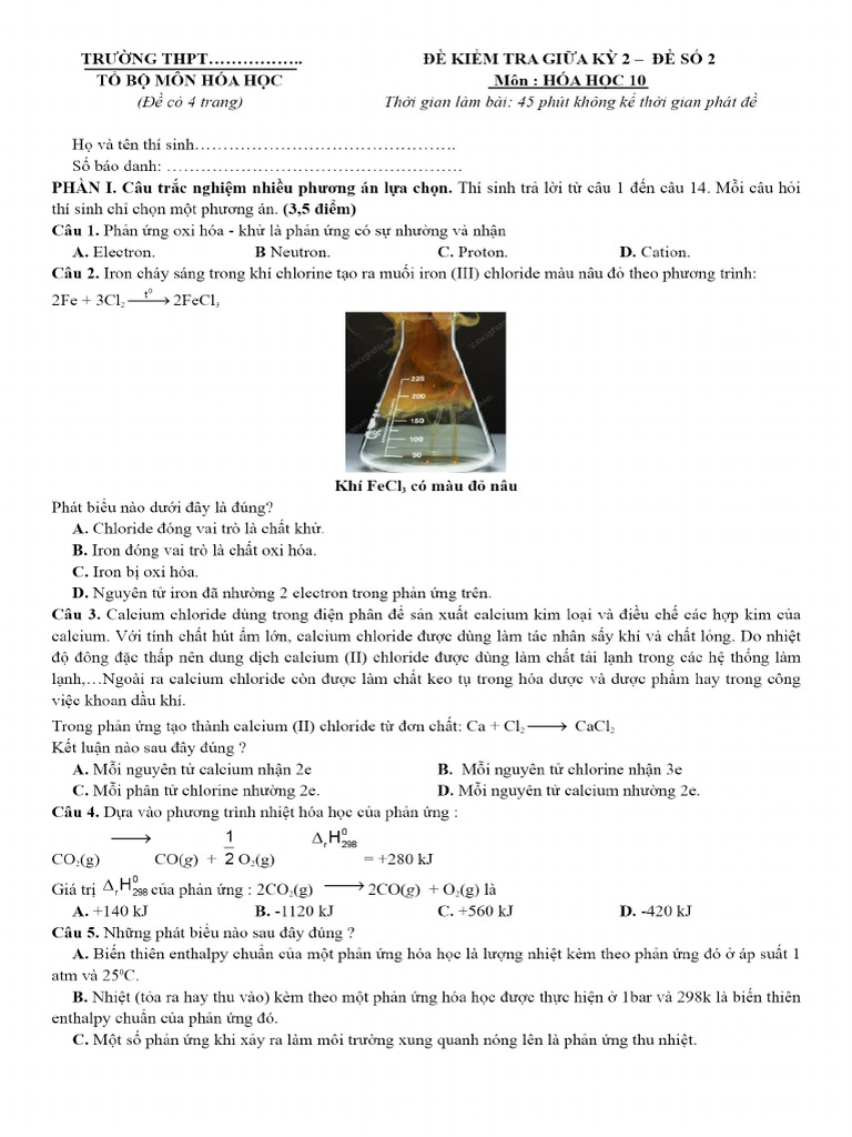 Gk2 Hoa Hoc 10 Dung Chung 3 Sach Theo Cv7991 de 2doc 3200 PDF - Gdrive.vip | PDF