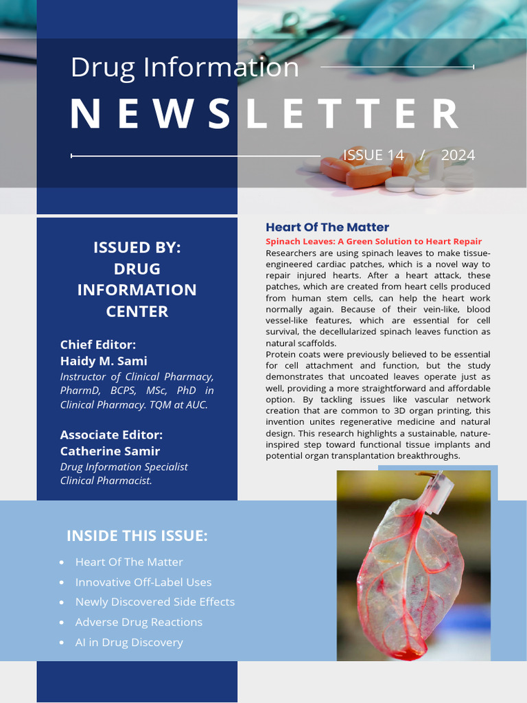 Pharmaceutical Newsletter | PDF | Nonsteroidal Anti Inflammatory Drug ...