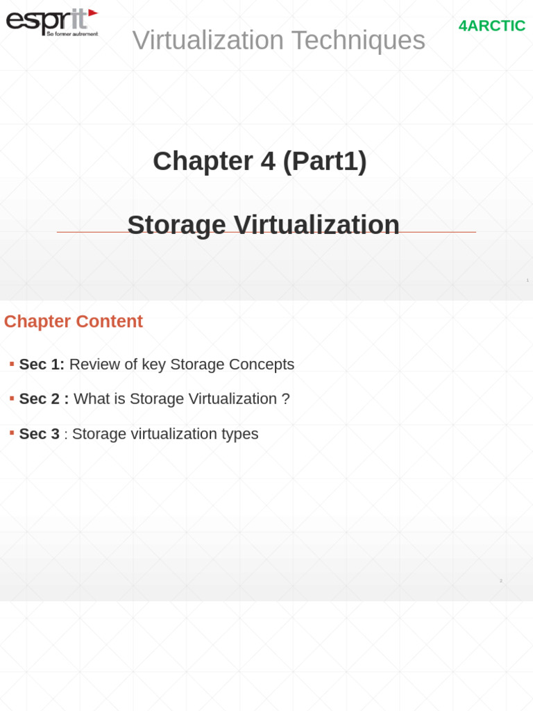 Ch4 Storage Virt Part1 | PDF | Computer Network | Computer Hardware