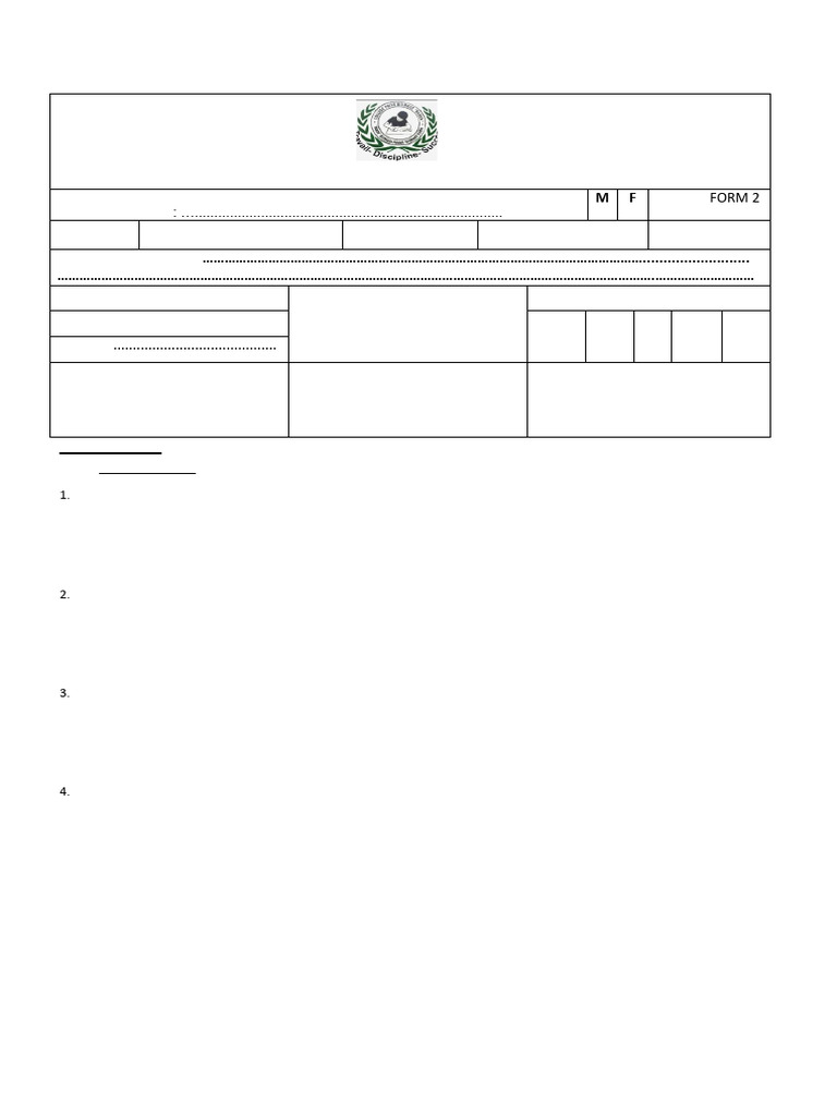 Computer Science MCQs for Form 2 | PDF | Computer Hardware | Input/Output