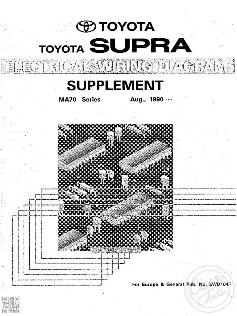 1990 Toyota Supra Ewd Ewd104f (Eu) | PDF