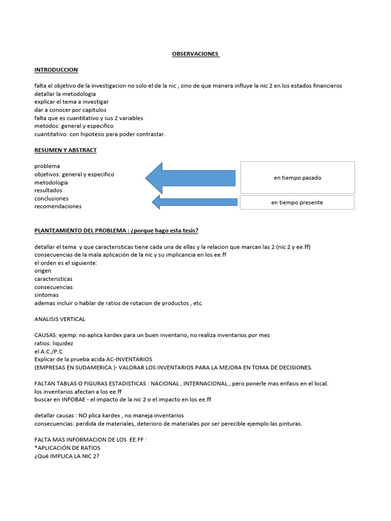 Observaciones | PDF | Método científico | Cognición