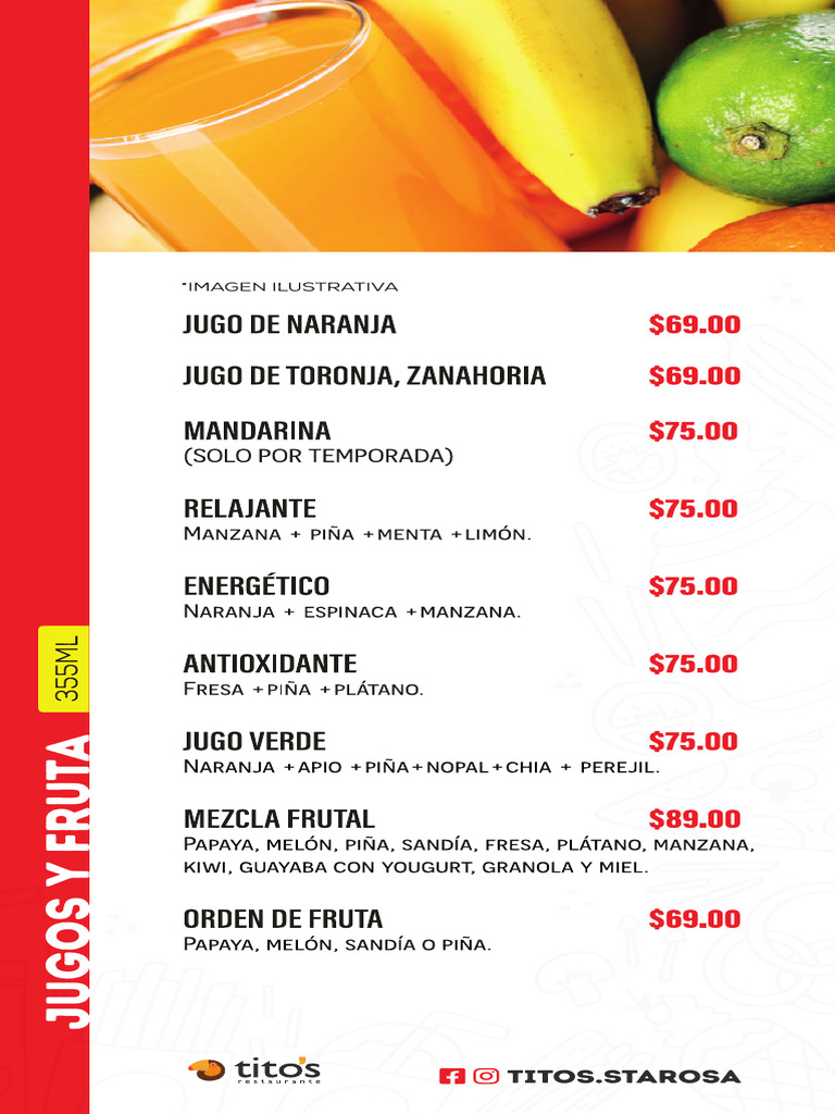 Titos Bebidas NV1 | PDF