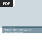 Abbott Alinity H Series HQ Hs HQ Spec Sheet | PDF | Chemistry