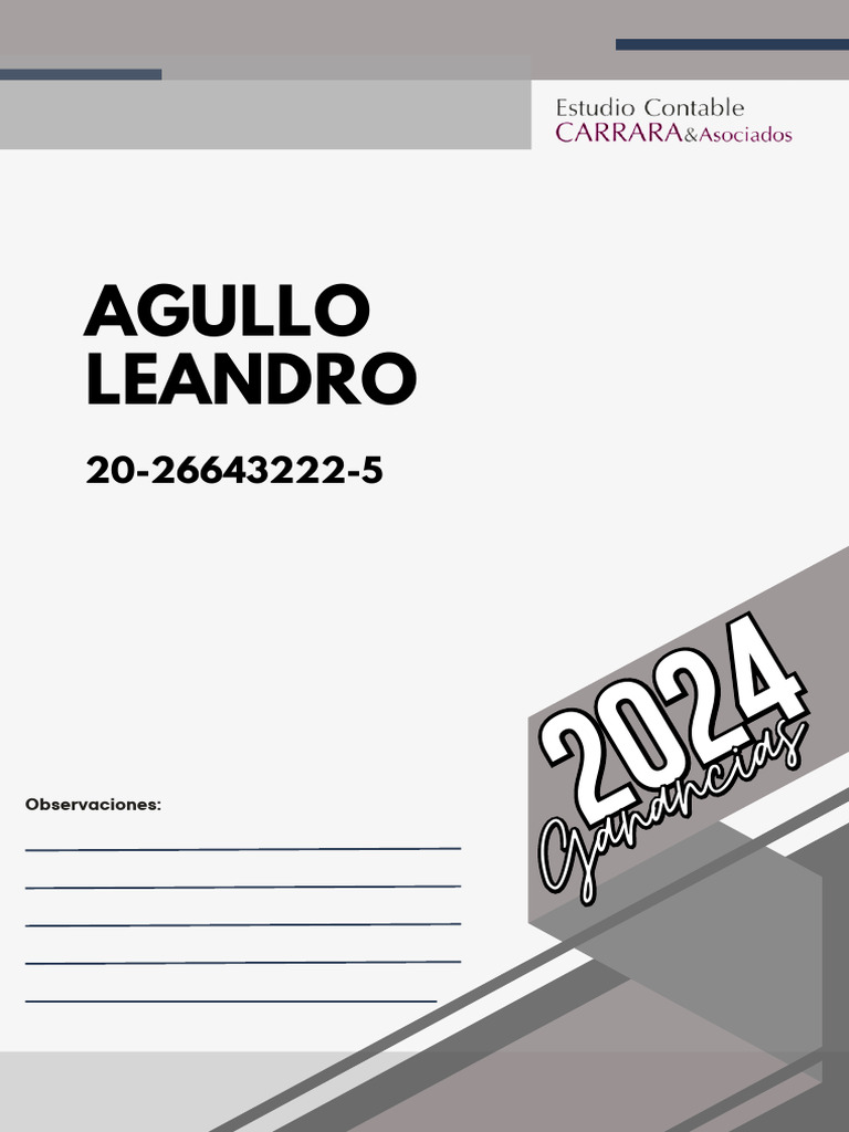 Agullo Leandro Profile Overview | PDF