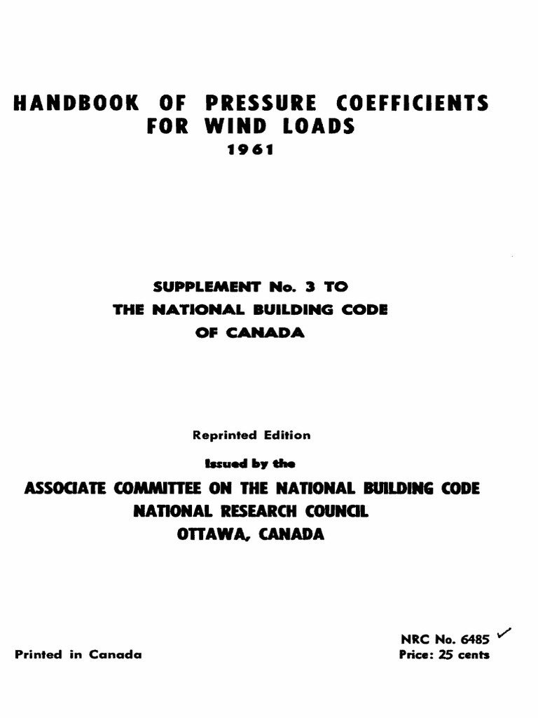 1960NBC National Building Code SUP3 | PDF | Roof