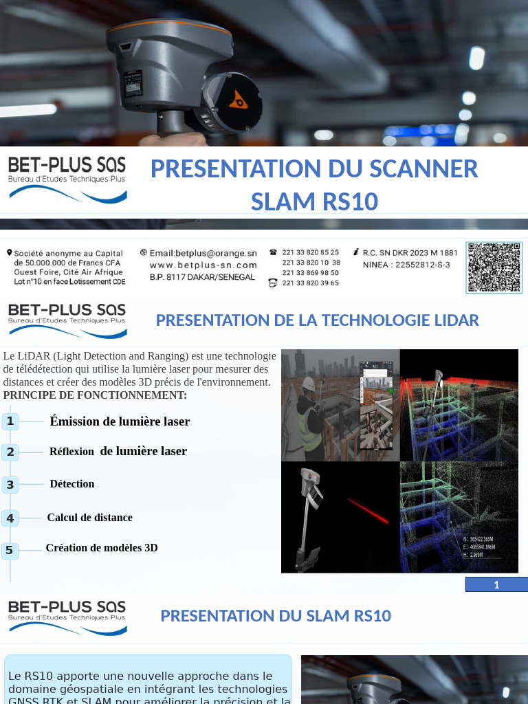 Le RS10 Cartographie Et Localisation Autonome Grace Au SLAM | PDF | Topographie | Cartographie