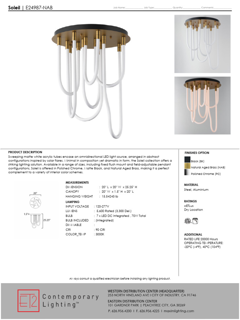 E24987_NAB | PDF | Lighting | Electrical Components