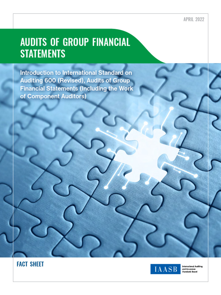 ISA 600 Revised: Group Audit Standards | PDF | Audit | Business