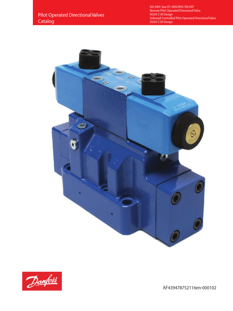 Pilot Operated DCV | PDF | Electrical Connector | Inductor