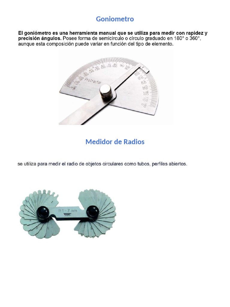 Goniometro | PDF