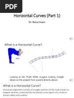 Highway Engineering I - Topic 5 - A - Horizontal Curve Alignment ...