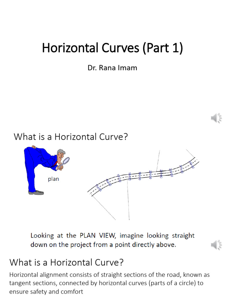Horizontal Curves-Part 1 | PDF | Angle | Curve