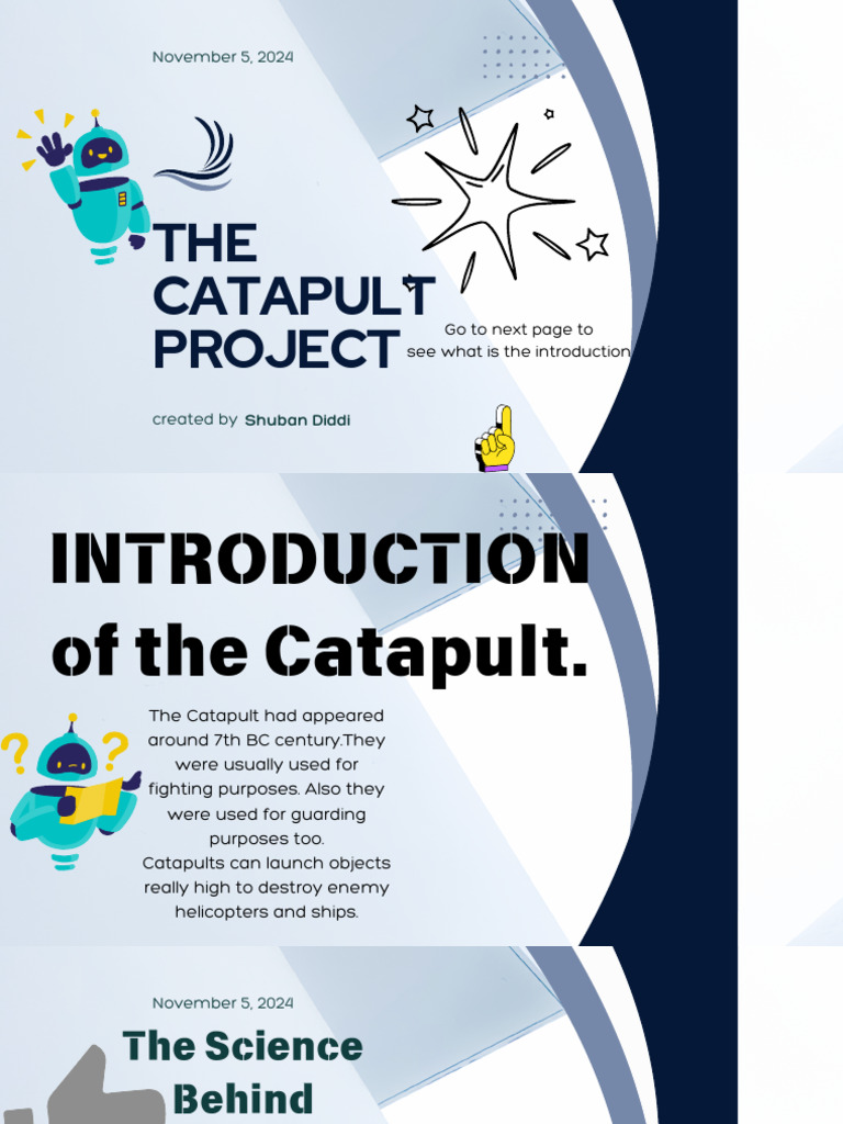 Catapult Science Fair Project Guide | PDF