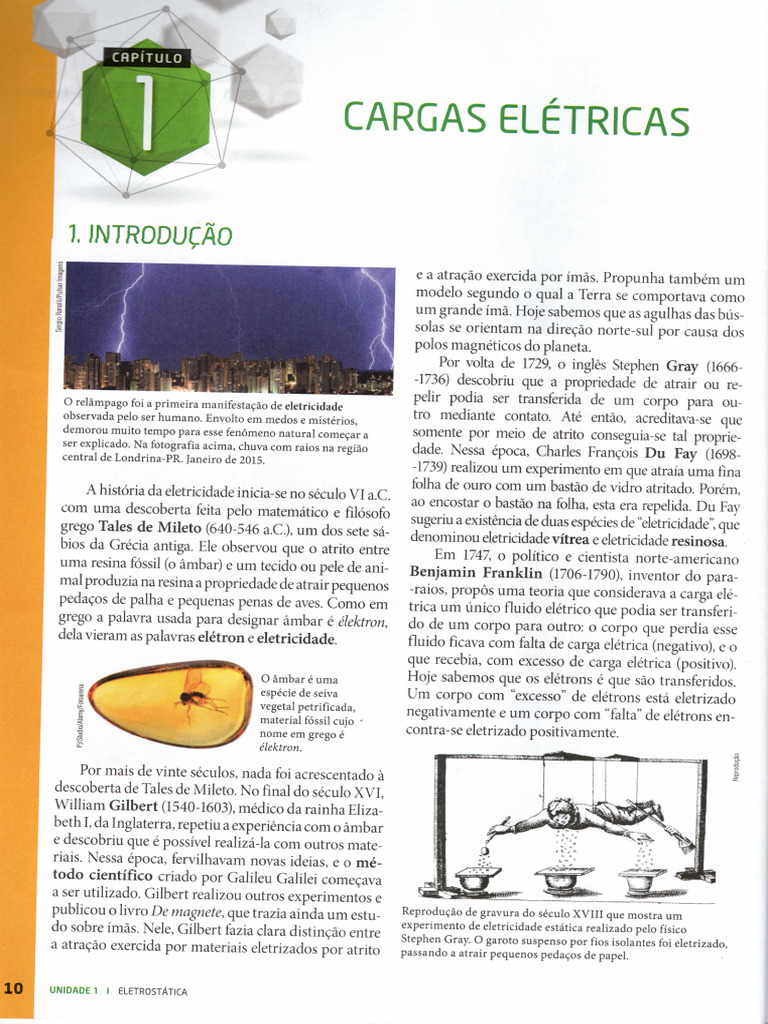 Física1 - Eletrostática | PDF