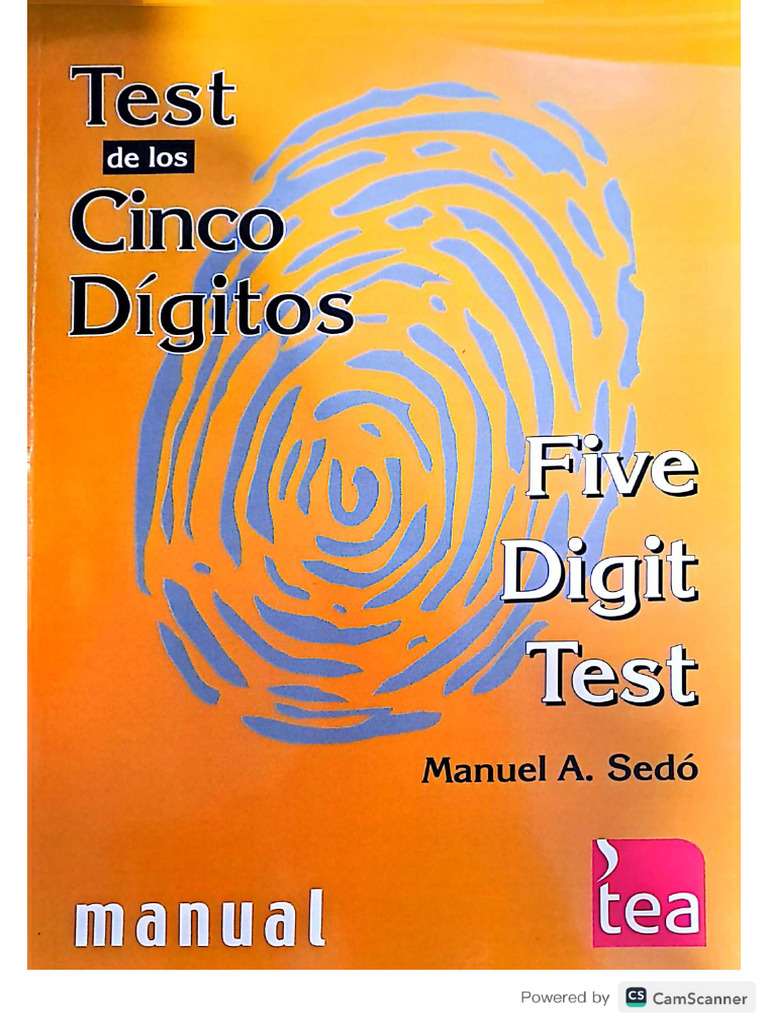 Five digit test | PDF