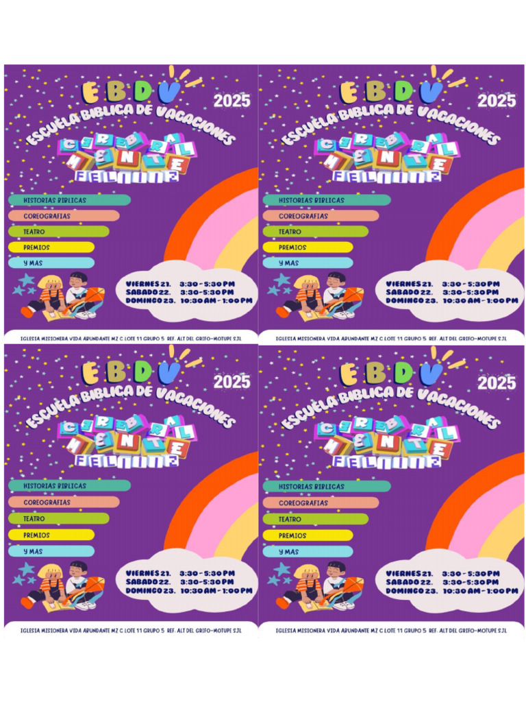 Flyers Ebdv 2025 Pdf