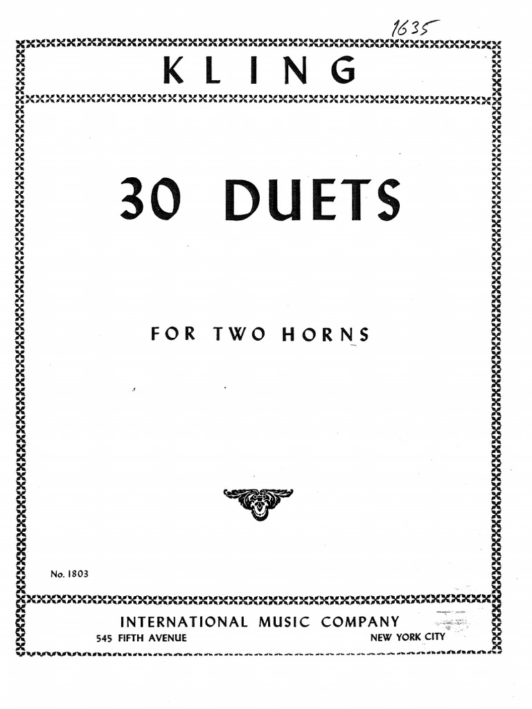 2T Kling, 30 Duet | PDF