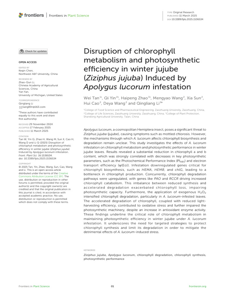 Disruption_of_chlorophyll_metabolism_and_photosynt | PDF | Real Time ...