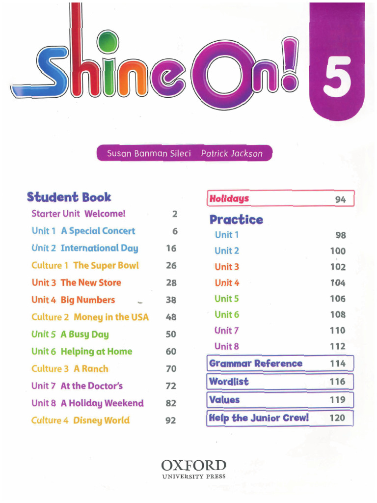 Shine On 5 Students Book | PDF