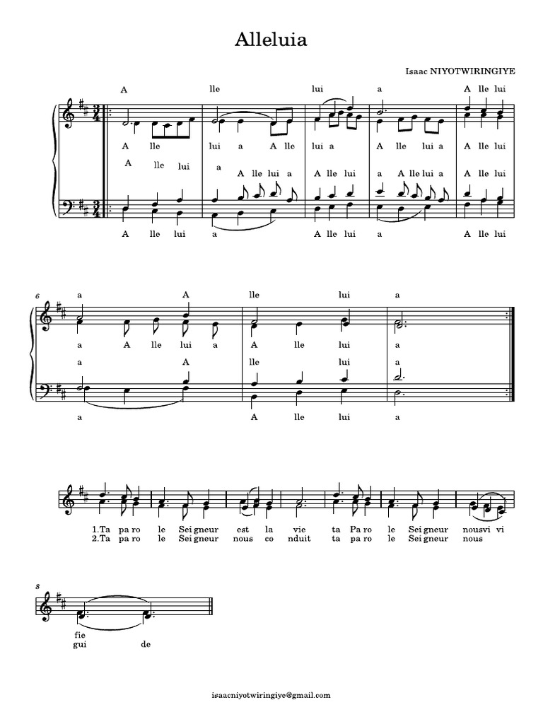 Alleluia | PDF
