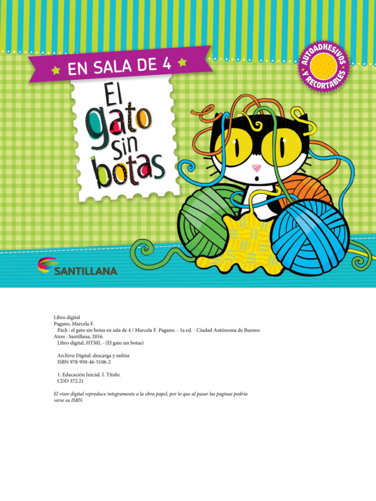 El Gato Sin Botas Sala de 4 PDF | PDF