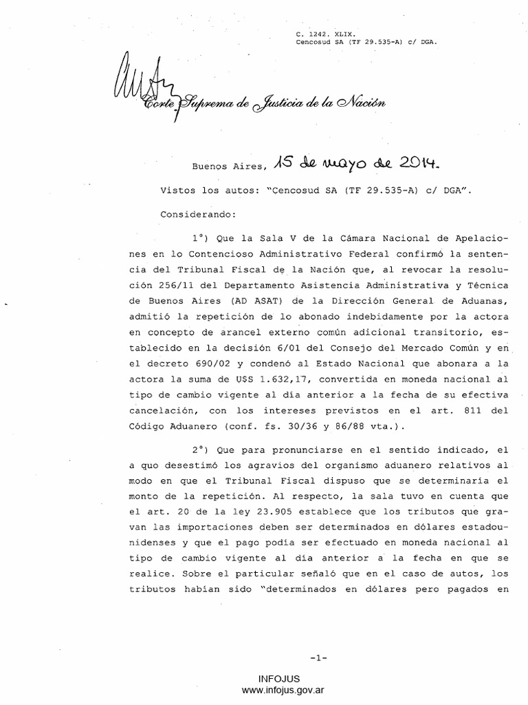 Cencosud SA (TF 29.535-A) | PDF