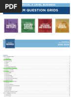 A Level Business Exam Question Guide | PDF | Demand | Elasticity ...