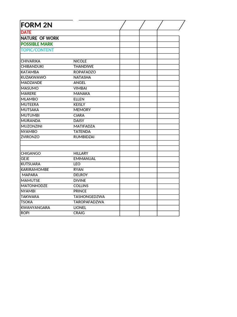 Term 1 Record Book Lookeron 20251 | PDF