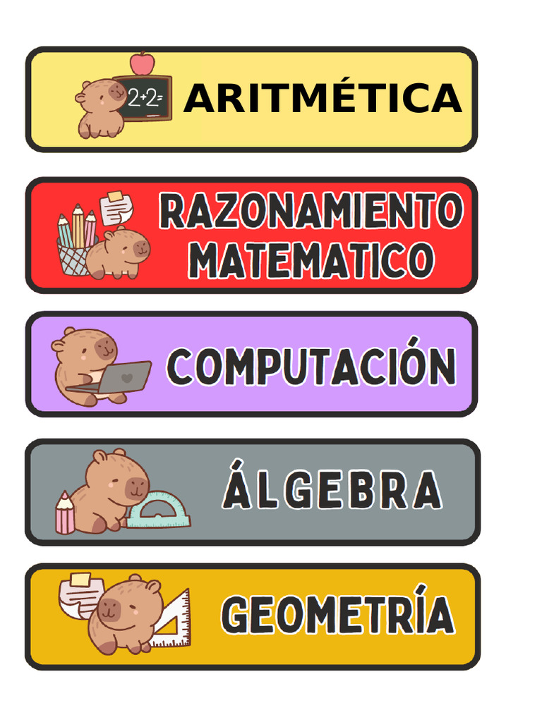 Sticker para Cuaderno | PDF