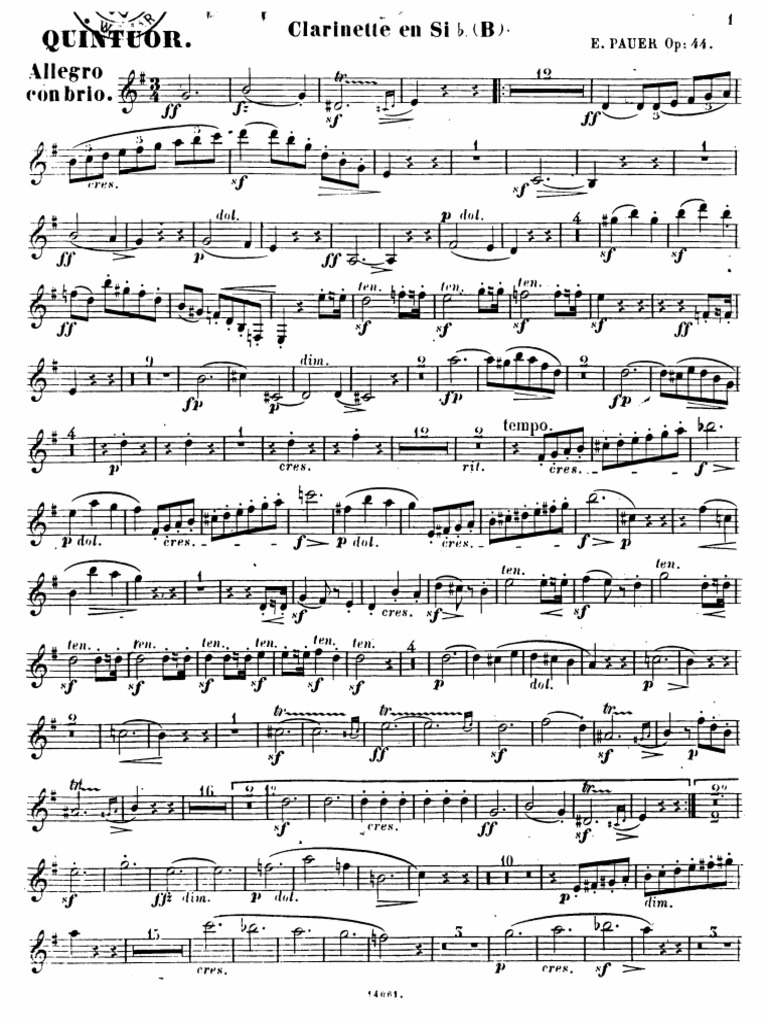 Clarinet | PDF