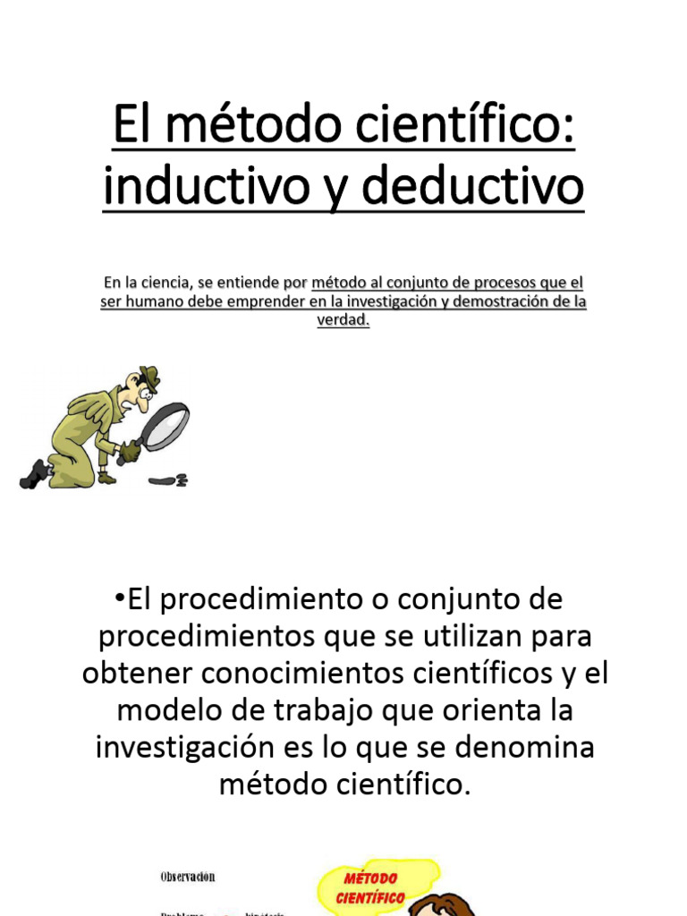 Ciencia y Sus Metodos | PDF | Razonamiento deductivo | Razonamiento inductivo