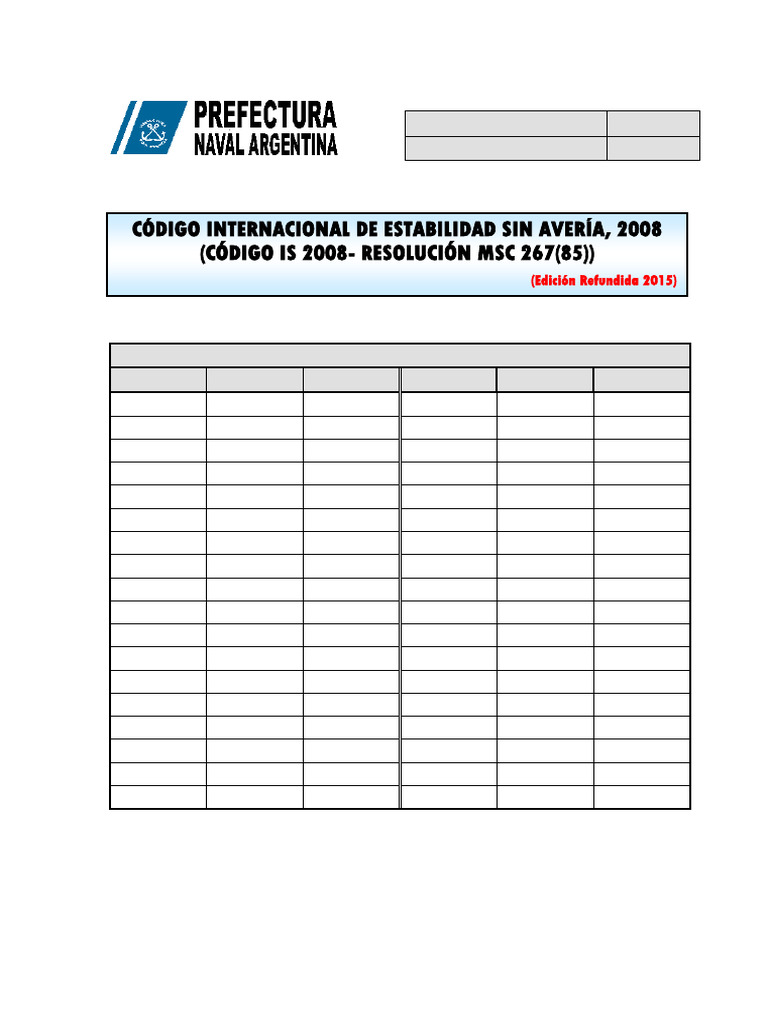 Código Estabilidad Sin Avería - IS 2008 | PDF | Navegación | Envío
