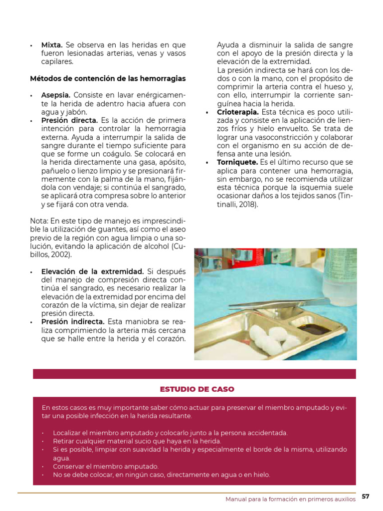 Manual Primeros Respondientes v2 030321 Compressed-57 | PDF | Herida ...