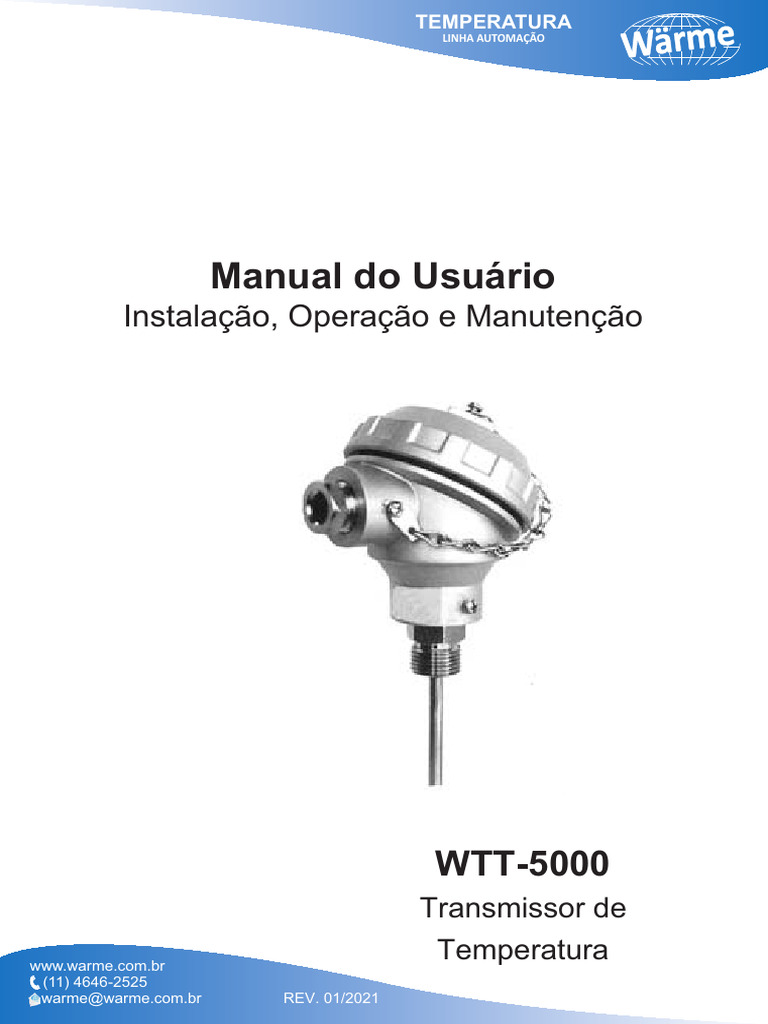 WTT-5000-Manual | PDF